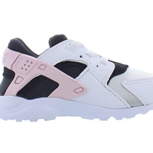 Nike Baby Boy's Huarache Run (Infant/Toddler) White/Pink Foam/Grey Fog/Off Noir 10 Toddler M