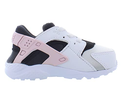 Nike Baby Boy's Huarache Run (Infant/Toddler) White/Pink Foam/Grey Fog/Off Noir 10 Toddler M