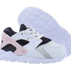 Nike Baby Boy's Huarache Run (Infant/Toddler) White/Pink Foam/Grey Fog/Off Noir 10 Toddler M