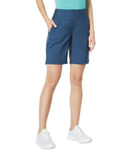 adidas golf women's standard ultimate365 modern bermuda short, crew navy, large