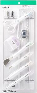 cricut essential tool set, white