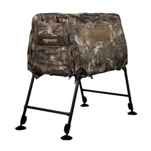 momarsh invisi lab dog blind for waterfowl hunting & gun dogs (optifade timber)