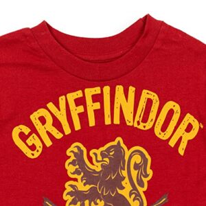 Harry Potter Gryffindor Hogwarts Little Boys 2 Pack T-Shirt Red/Grey 7-8