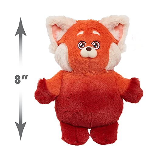 Disney and Pixar Turning Red Small 8-inch Plushie Stuffed Animal Red Panda Mei, Officially Licensed Kids Toys for Ages 3 Up, Basket Stuffers and Small Gifts by Just Play