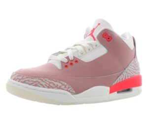 jordan womens air jordan 3 wmns ck9246 600 rust pink - size 9w