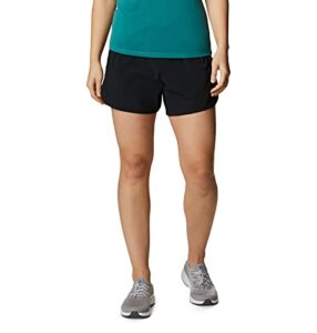 columbia women's bogata bay stretch short, black, small x 5l