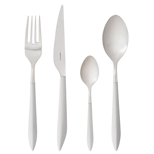 Bugatti ASBA00401 Ares Spoon, Ivory, 8.5 inches (21.5 cm), Table Spoon, Dishwasher Safe