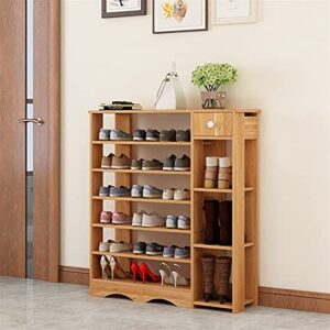 LSXLSD Shoe Cabinets Shoe Rack Organizers Home Furniture Chaussure Rangement Wood Shoes Closet Stockage Chaussure Scarpiera Organizer (Color : 5 Layers)