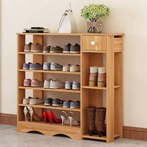 LSXLSD Shoe Cabinets Shoe Rack Organizers Home Furniture Chaussure Rangement Wood Shoes Closet Stockage Chaussure Scarpiera Organizer (Color : 5 Layers)