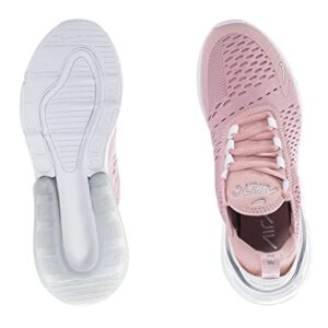 Nike Air Max 270 Pink Oxford/Metallic Silver/White 9.5 B (M)