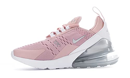 Nike Air Max 270 Pink Oxford/Metallic Silver/White 9.5 B (M)