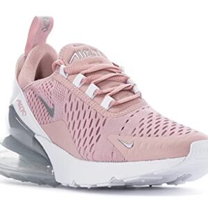 Nike Air Max 270 Pink Oxford/Metallic Silver/White 9.5 B (M)