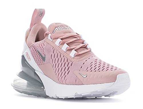 Nike Air Max 270 Pink Oxford/Metallic Silver/White 9.5 B (M)