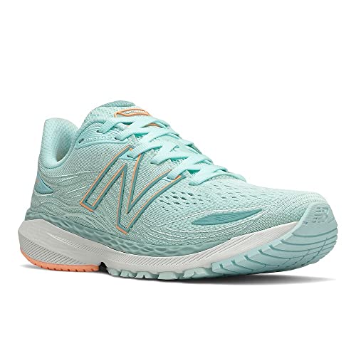 New Balance Women's Fresh Foam X 860 V12 Running Shoe, Blue/Light Mango, 11 M