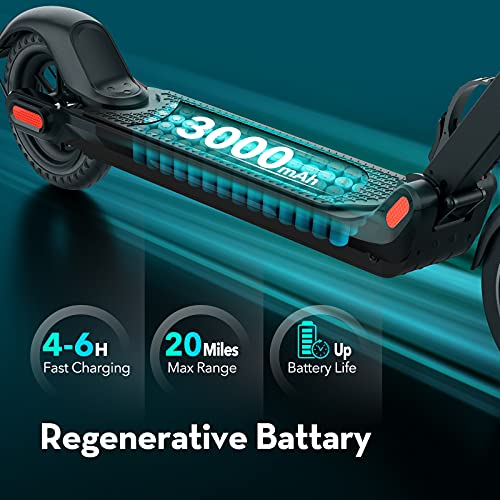 MICROGO New M5 Pro Electric Kick Scooter for Adults, Honeycomb Off-Road Tires, Large LED Panel, App Control, 350W Motor, 19MPH 18.5Miles, Long-Range Battery, for Commuter/Travel, Foldable Scooter