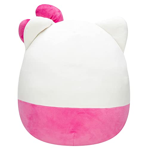 Squishmallows Hello Kitty Pink Bow & Shorts 14-Inch - Sanrio Ultrasoft Stuffed Animal Large Plush Toy, Official Kellytoy