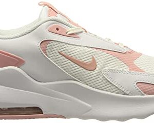 Nike Women's Air Max Bolt Running Shoes, White/Pink Glaze-White, 11 M US