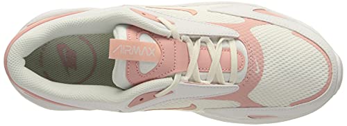 Nike Women's Air Max Bolt Running Shoes, White/Pink Glaze-White, 11 M US