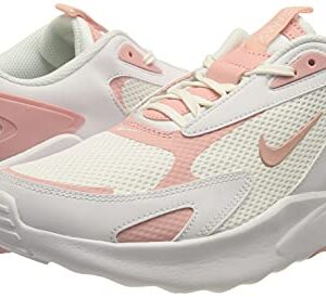 Nike Women's Air Max Bolt Running Shoes, White/Pink Glaze-White, 11 M US