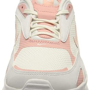 Nike Women's Air Max Bolt Running Shoes, White/Pink Glaze-White, 11 M US