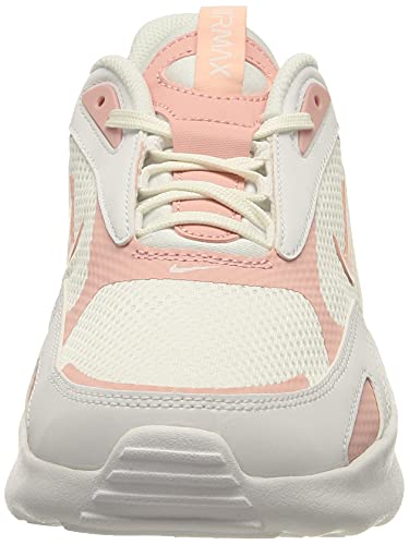 Nike Women's Air Max Bolt Running Shoes, White/Pink Glaze-White, 11 M US