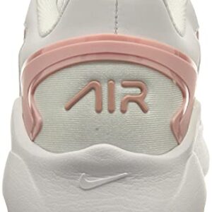 Nike Women's Air Max Bolt Running Shoes, White/Pink Glaze-White, 11 M US