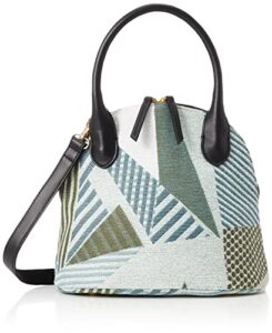 [anti-form design] fabric women's bugatti bag, blue