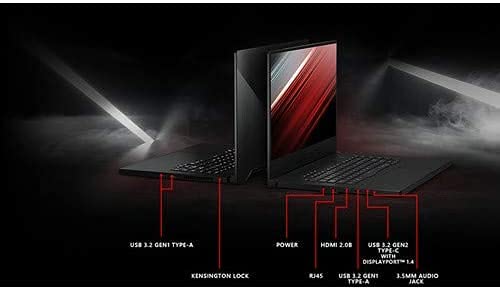 ASUS ROG GA502 Zephyrus G 15.6" FHD IPS 144Hz Gaming Laptop, AMD 4th Gen Ryzen 7 4800HS Upto 4.2GHz, 24GB RAM, 1TB PCIe SSD, Backlit Keyboard, NVIDIA GeForce RTX 2060 Max Q, Windows 10