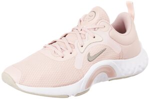 nike renew in-season tr 11 womens running shoe (6, pink oxford/mtlc pewter, numeric_6)