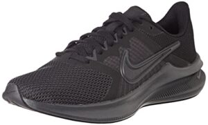 nike womens downshifter 11, black/dk smoke grey-particle grey, 6.5