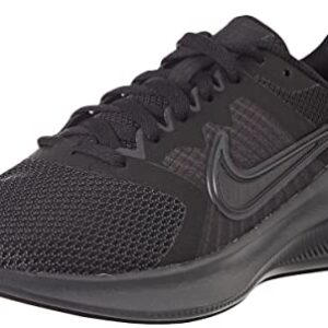 Nike Womens Downshifter 11, Black/DK Smoke Grey-Particle Grey, 6.5