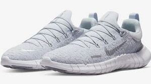 Nike Women's Free RN 5.0 Next Nature, Pure Platinum/Ghost/Metallic Silver, 6.5