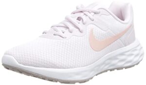 nike women's revolution 6 nn shoes, light violet/champagne white, 8.5