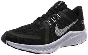 nike women's race running shoe, black white hyper pink dk smoke grey, 6