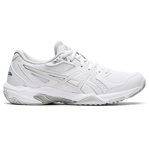 ASICS Women's Gel-Rocket 10 Volleyball Shoes, 7.5, White/White