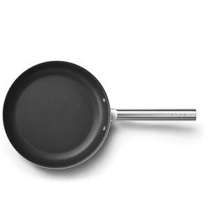 Smeg CKFF2801CRM Frying Pan 28cm Cream, Non-Stick, Aluminium, Patented Base