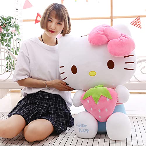 Hello Kitty Plush Toys, Cute Soft Doll Toys, Birthday Gifts for Girls (30CM, Pink A)