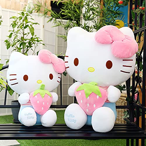 Hello Kitty Plush Toys, Cute Soft Doll Toys, Birthday Gifts for Girls (30CM, Pink A)