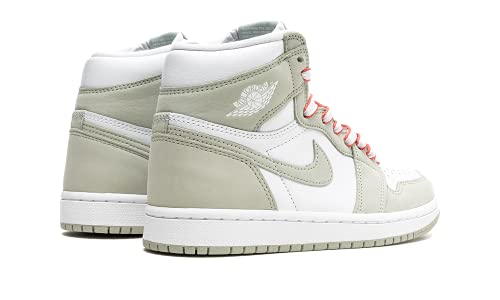 Nike Women's Air Jordan 1 High OG WMNS Seafoam, Seafoam/Healing Orange/White, 9W