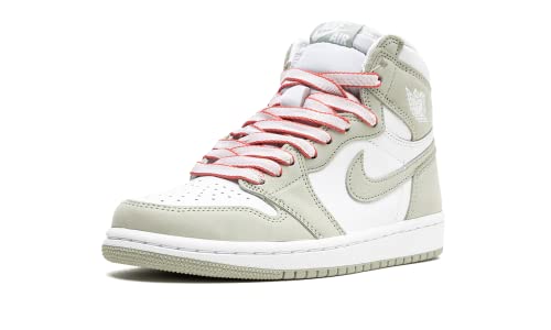 Nike Women's Air Jordan 1 High OG WMNS Seafoam, Seafoam/Healing Orange/White, 9W