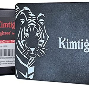 kimtigo 2.5" Internal SSD 256GB, 3D NAND Solid State Drive, SATA III 6Gb/s 2.5 inch 7mm (0.28”), Read up to 500MB/s