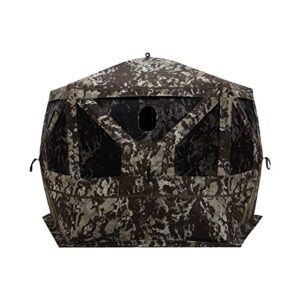 barronett blinds pentagon heavy duty crater core 5 sided hunting blind, pthd550cc, 41.50 sq-ft