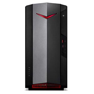 Acer Nitro 50 N50-620-UA91 Gaming Desktop | 11th Gen Intel Core i5-11400F 6-Core Processor | NVIDIA GeForce GTX 1650 | 8GB DDR4 | 512GB NVMe M.2 SSD | Intel Wi-Fi 6 AX201 | Keyboard and Mouse