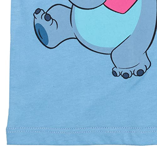 Disney Lilo & Stitch Little Girls T-Shirt Stitch Blue 7-8