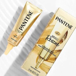 Pantene 2-in-1 Shampoo and Conditioner Twin Pack with Hair Treatment Set, Daily Moisture Renewal for Dry Hair, Safe for Color-Treated Hair (Set of 3)