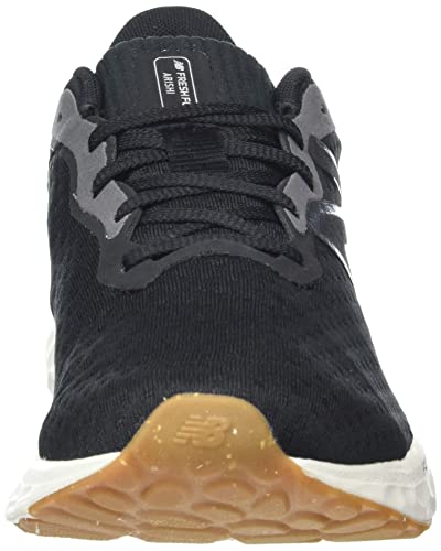 New Balance Women's Fresh Foam Arishi V4 Running Shoe, Black/Light Gold Metallic/Gum 2, 8 Wide