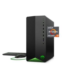 hp pavilion amd radeon rx 6600xt, amd ryzen 7 5700g processor, 16 gb ram, 512 gb ssd, windows 11 home, wi-fi 5 & bluetooth 4.2, 9 usb ports, pre-built gaming pc tower (tg01-2070, 2021)