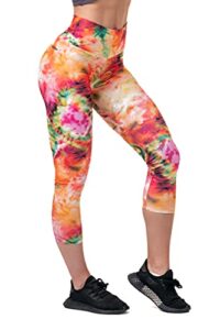 nebbia be your own hero 7/8 length leggings 574 rainbow