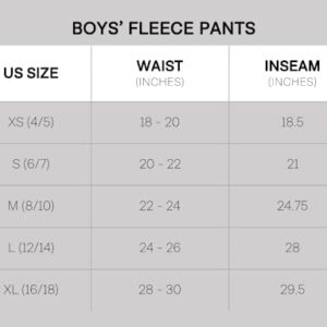 3 Pack Boys Girls Athletic Pants Sweatpants Active Kids Teen Open Bottom Fleece Youth Training Pajama Warm Performance Workout Activewear Winter Warm Sports Running Quick Dry Dri Fit- Set 4,M(8-10)