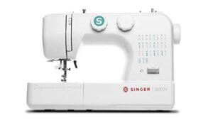 singer | sm024 sewing machine with included accessory kit, 24 stitches, simple & great for beginners